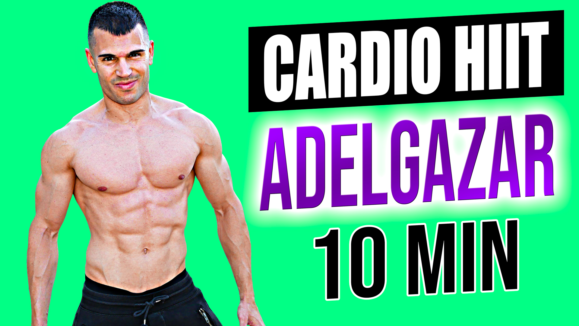 🔥 Rutina CARDIO HIIT 10 MINUTOS para BAJAR de PESO y ADELGAZAR En Casa ...